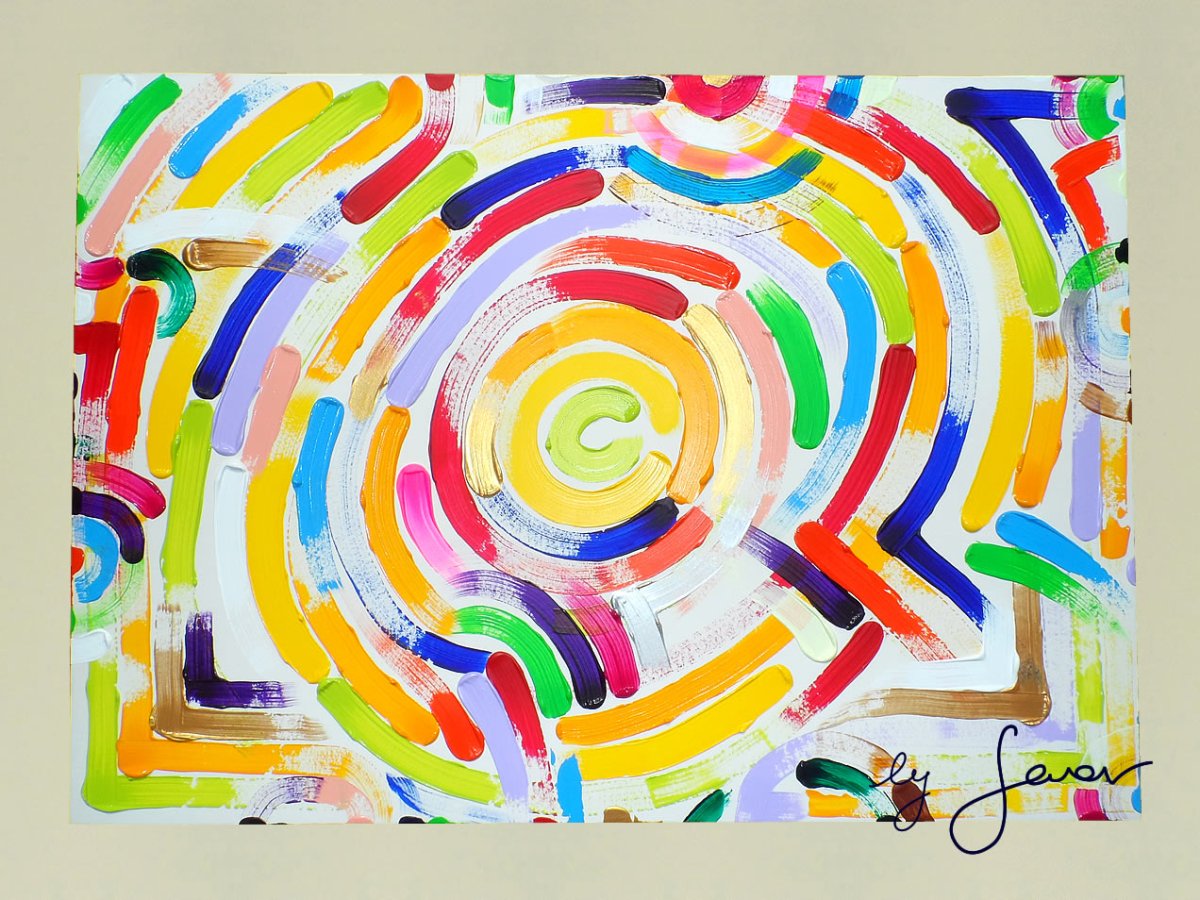 Re-birth, Painting No. 37 by Swav – Paintings by Swav