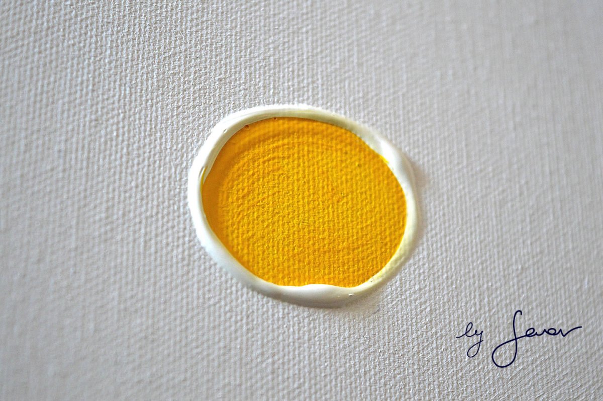 Inspiration to paint small symbolic painting #RG15 – Paintings by Swav